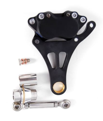 Springer Front End Black Brake Caliper Kit (Left Side) For 11.5" Discs ...